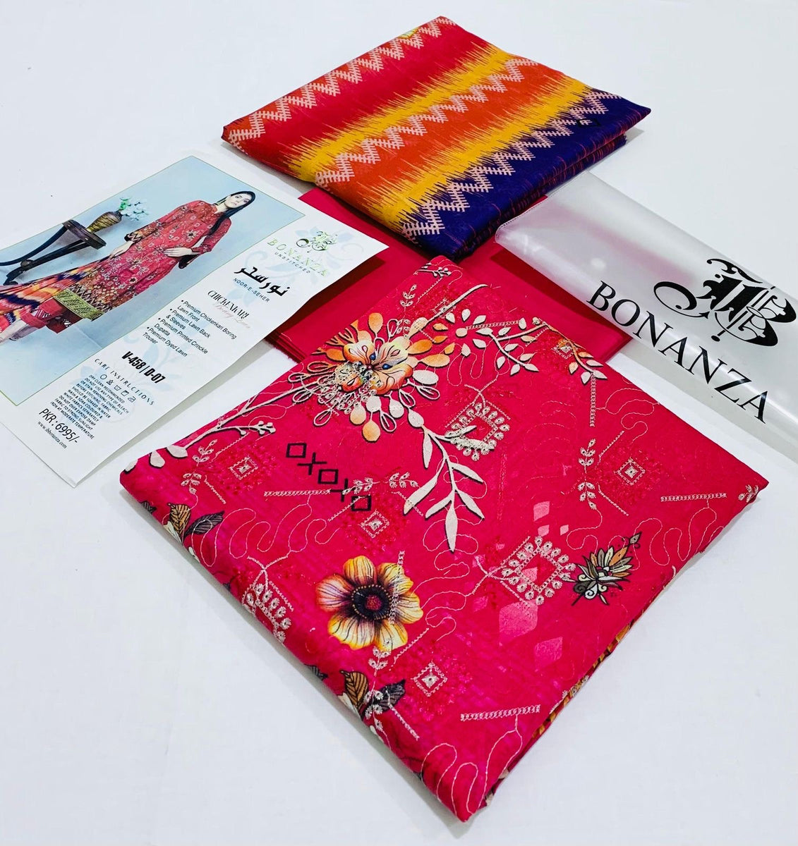 BONANZA LUXURY EMBROIDERED LAWN 3PC D59 – ZM Textile