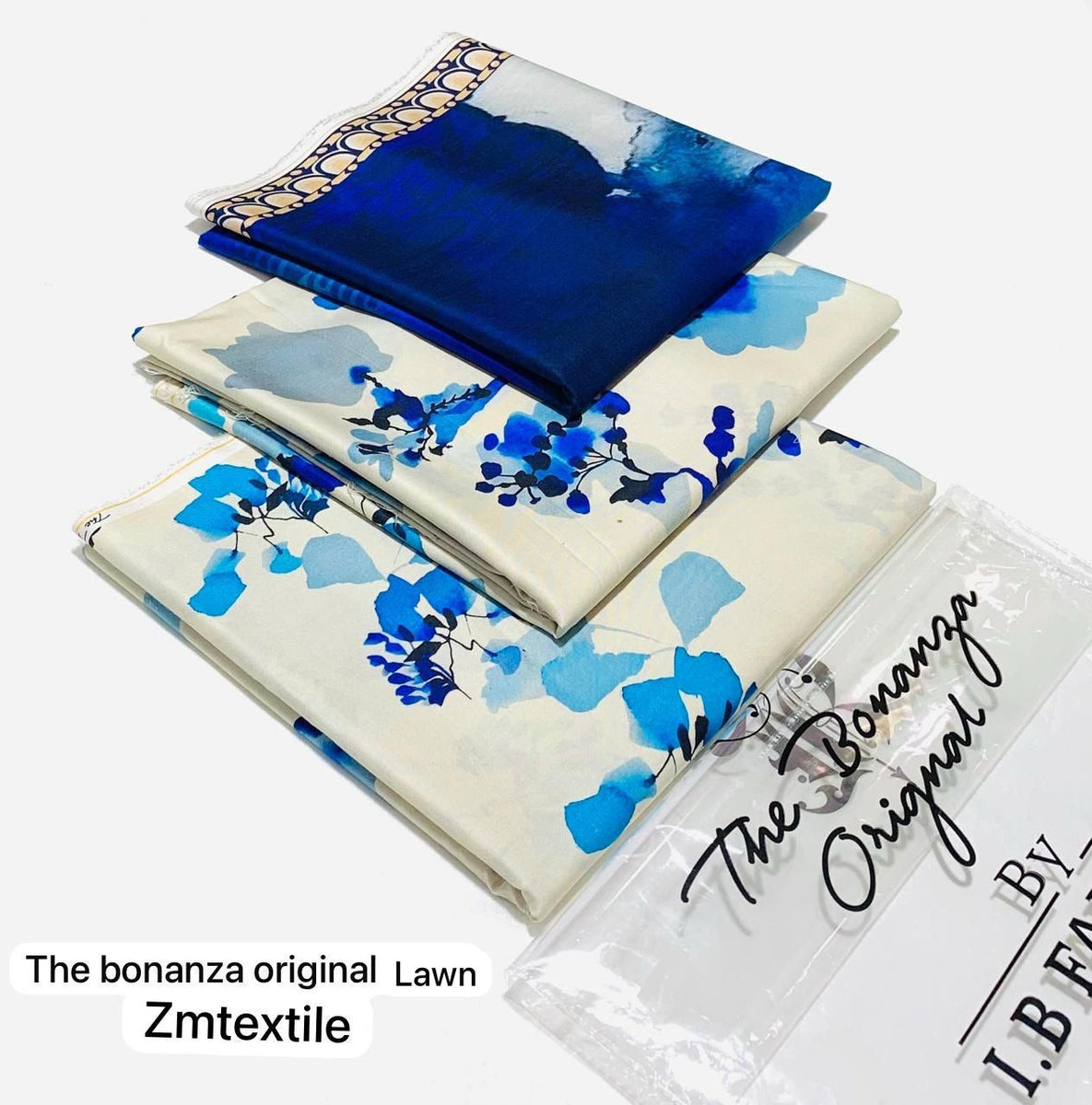 BONANZA LAWN DIGITAL PRINT 3PC D1000 – ZM Textile