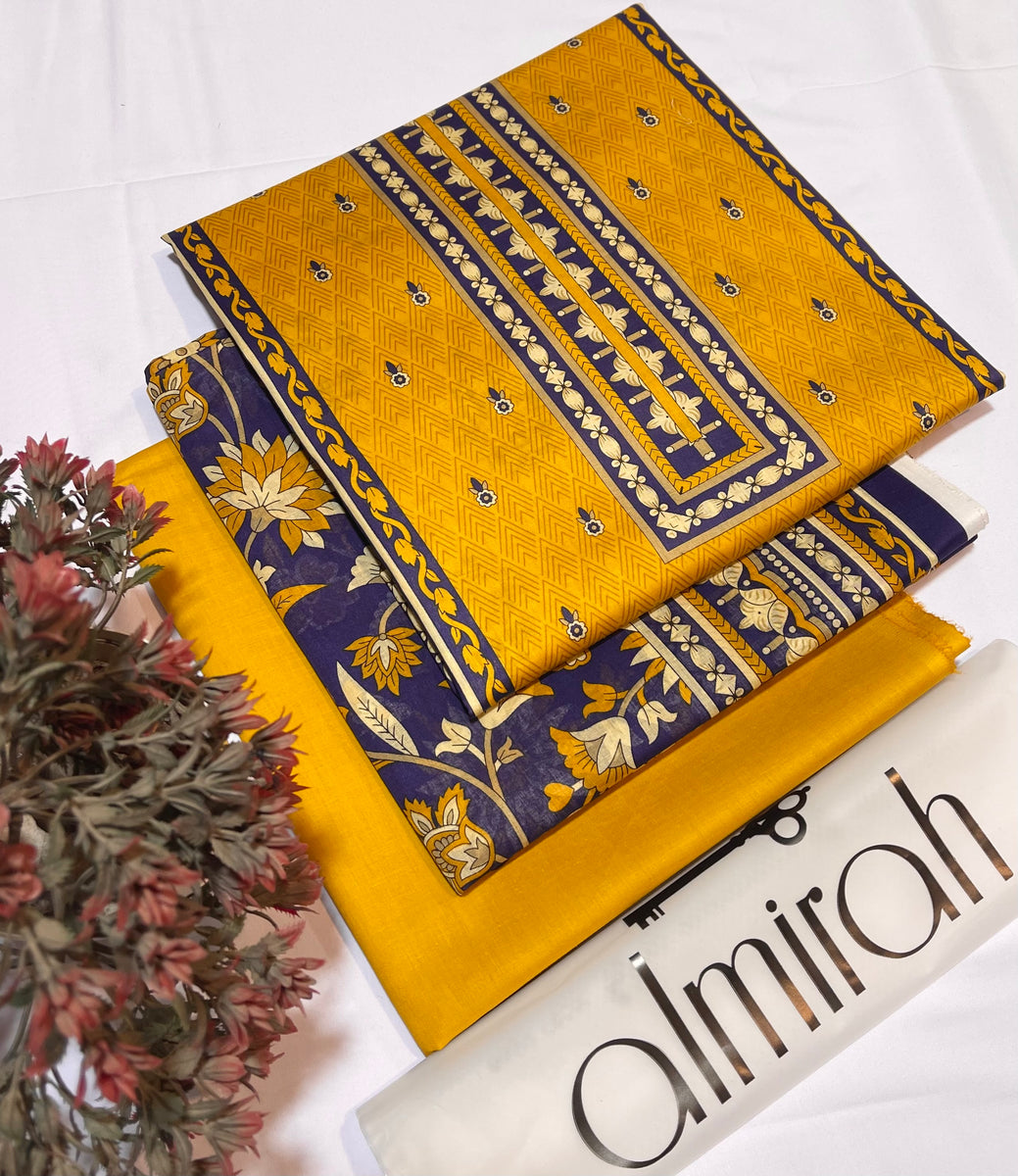 ALMIRAH LAWN DIGITAL PRINT 3PC D105 – ZM Textile